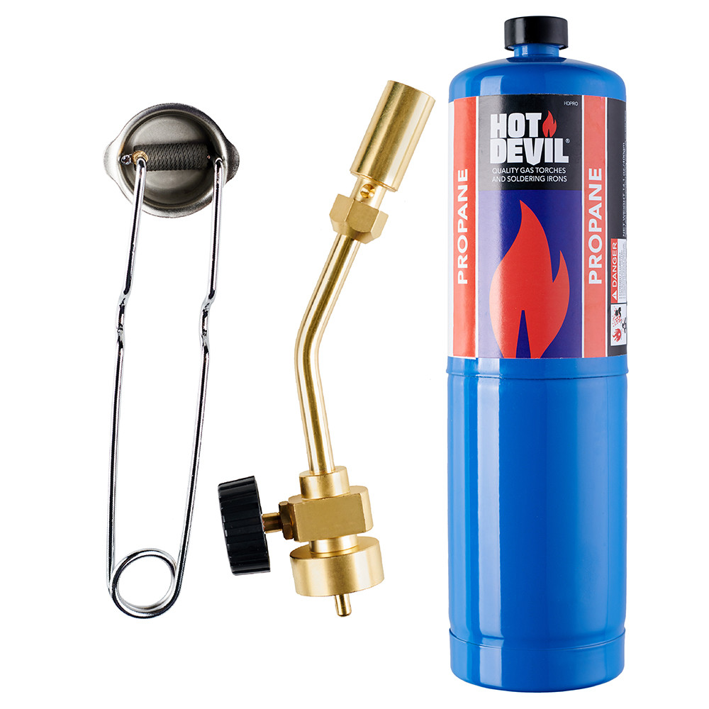 Hot Devil Propane Kit With Torch & Lighter - HDPTK | TradeTools
