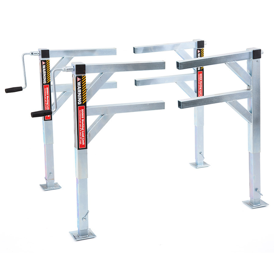 Renegade Industrial Heavy Duty Adjustable Ute Canopy Jack Off Leg Kit ...