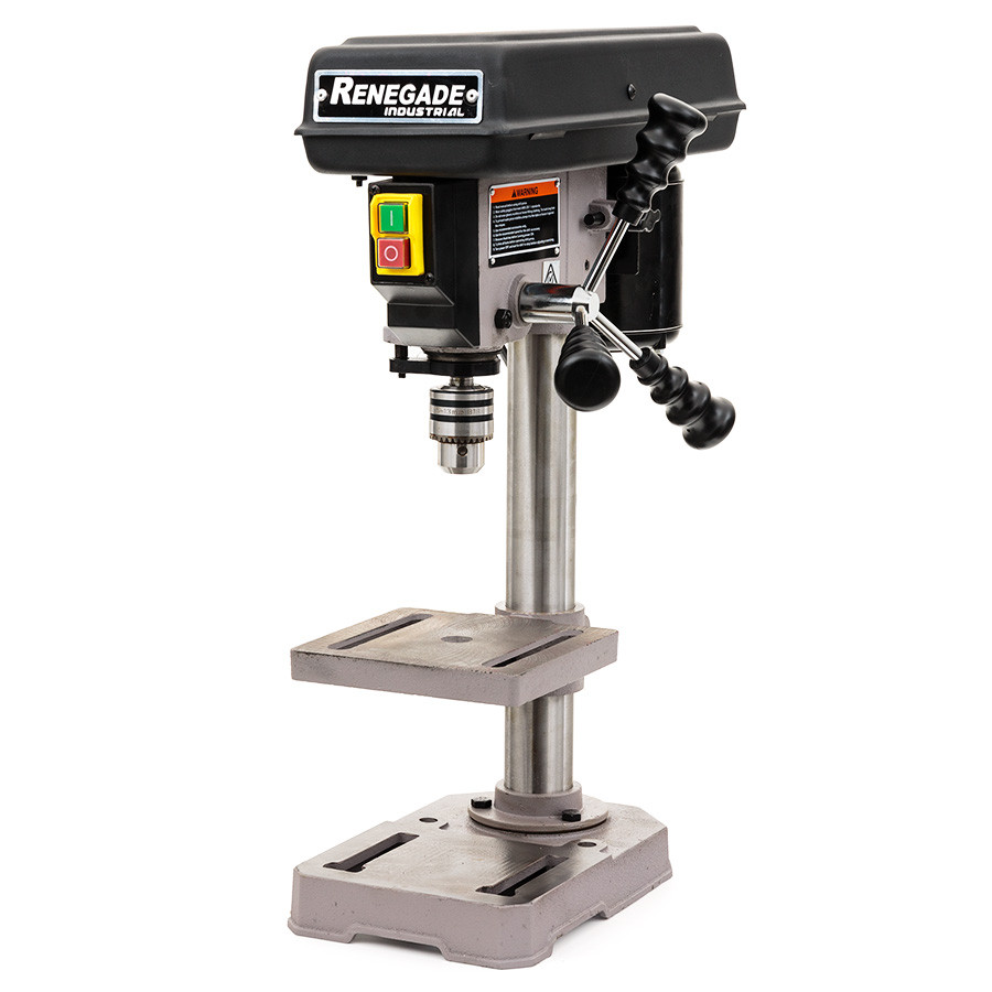 Renegade Industrial 300W 13mm Chuck 5 Speed Bench Mount Drill Press ...