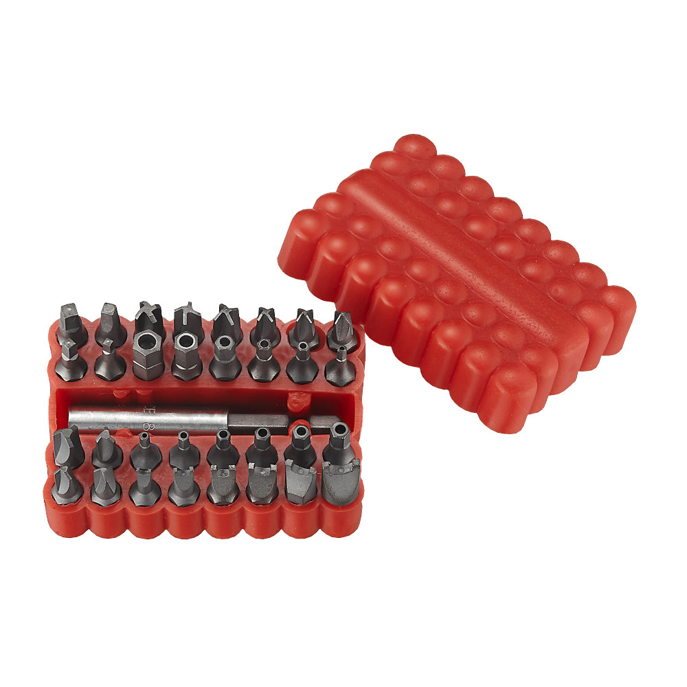 Force 33 Piece Assorted 1/4" Drive Security Bits Set - 2331 | TradeTools