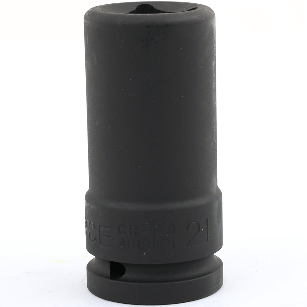 Force 21mm x 3/4" Drive Metric Square Deep Impact Budd Socket ...