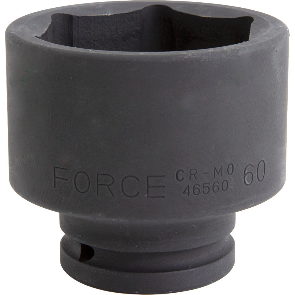 Force 60mm x 3/4" Drive Metric 6 Point Impact Socket - 46560 | TradeTools