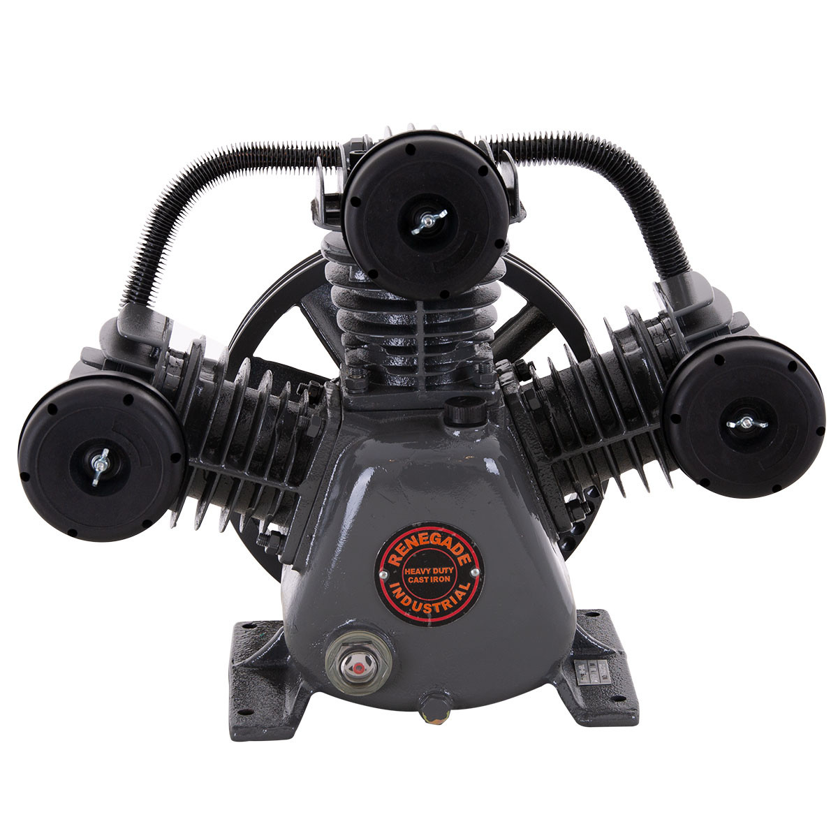 Renegade Industrial 3 Cylinder Cast Iron Air Compressor Pump Jucai ...