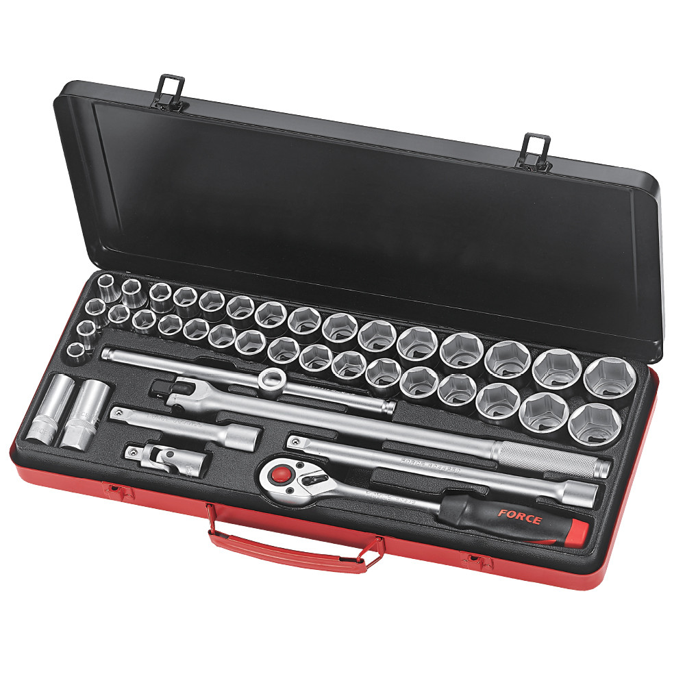 Force 1/2" Drive 41 Piece Metric & Imperial Socket Set - 4415 | TradeTools