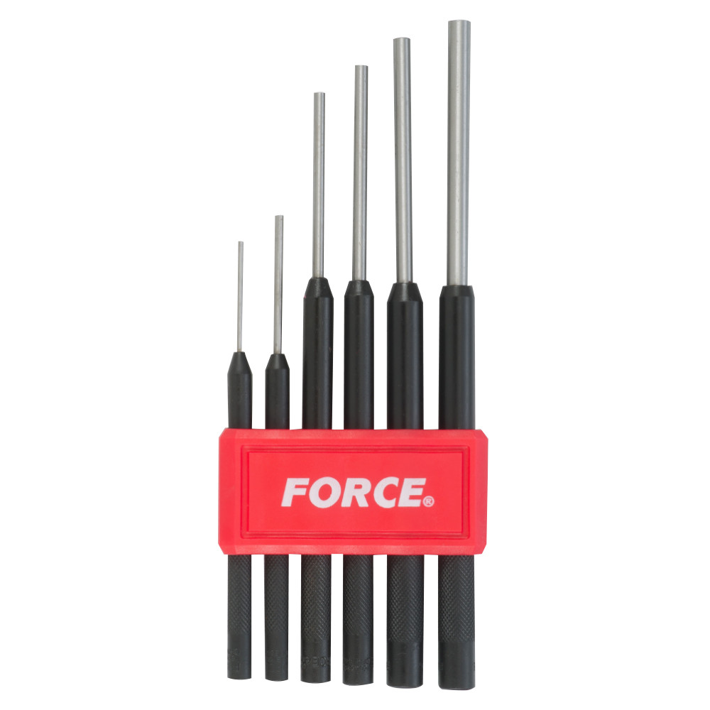 Force 6 Piece Assorted Pin Punches Set - 50613 | TradeTools