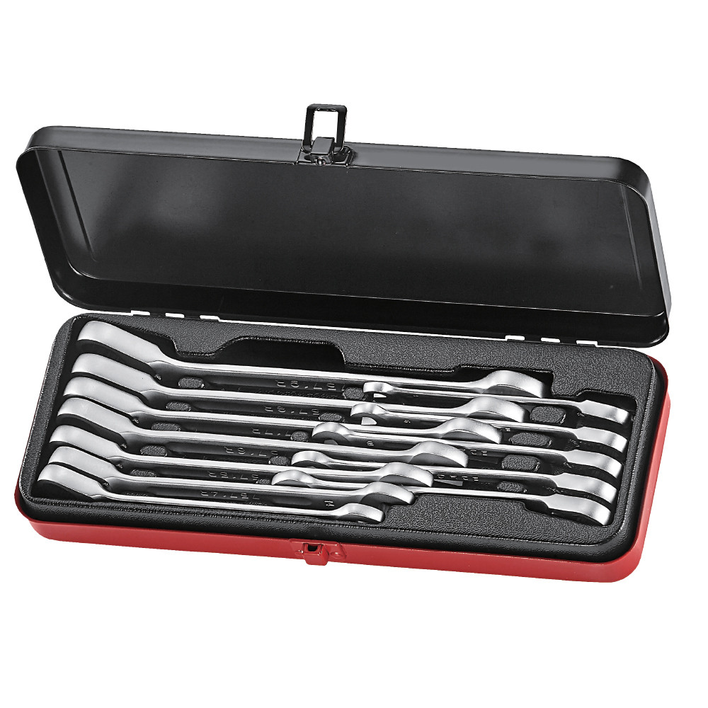 Force 12 Piece Assorted Metric Reversible Gear Wrench Ratchet Spanners ...
