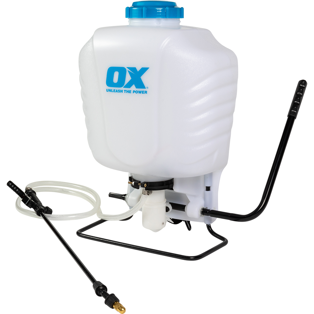 OX Pro 15 Litre Backpack Sprayer With Adjustable Brass Nozzle - OX ...