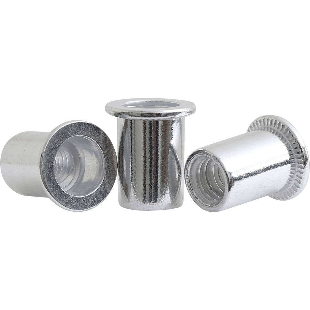 Renegade Industrial Aluminium Rivet Nuts M8 Thread Inserts - 25 Pack ...
