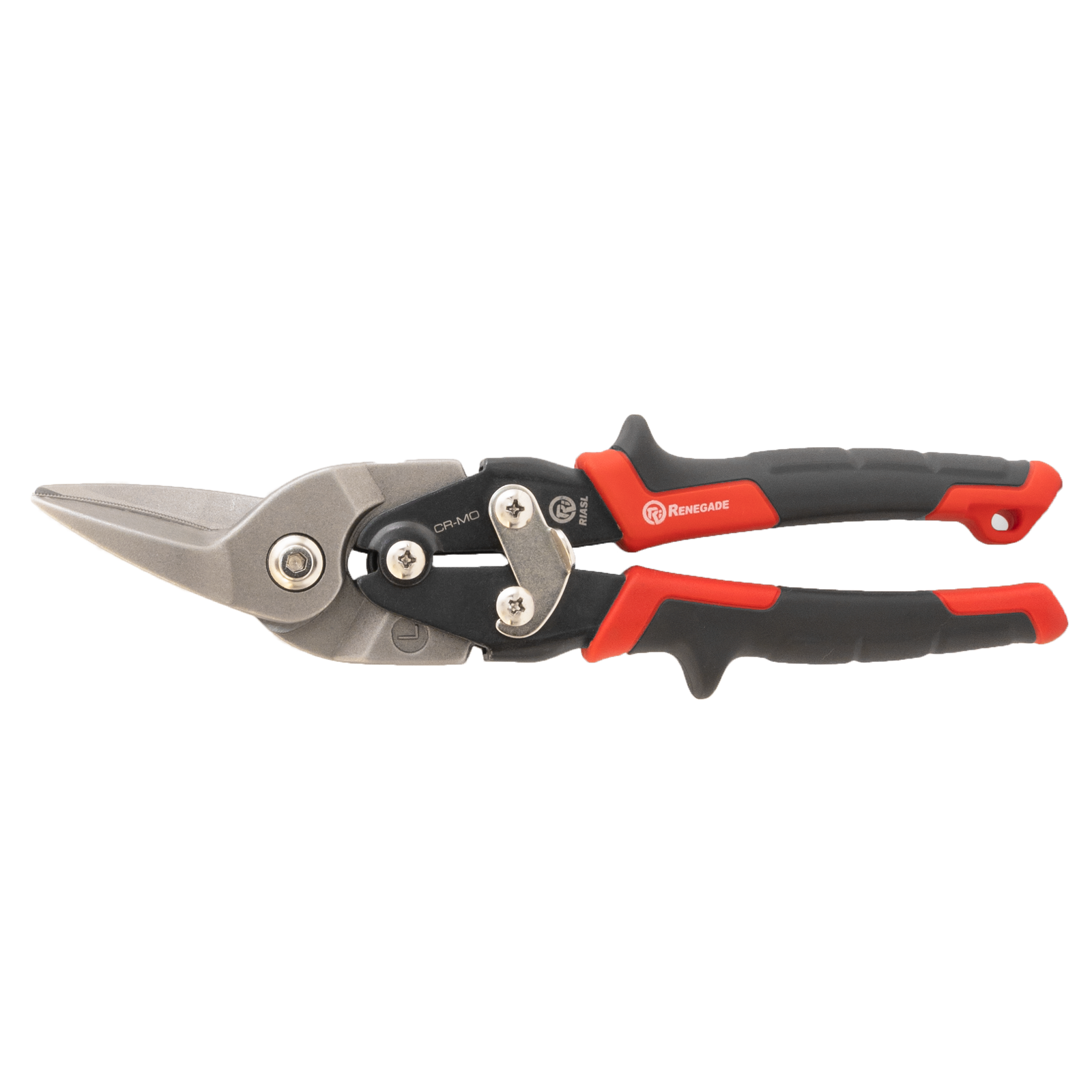 Renegade Industrial Left Cut Red Aviation Snips - RIASL | TradeTools