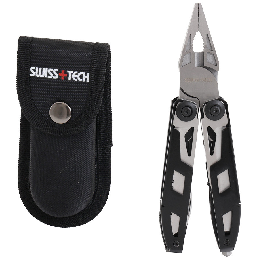 Swiss Tech 23-in-1 Stainless Steel Multi Tool With Nylon Pouch ...