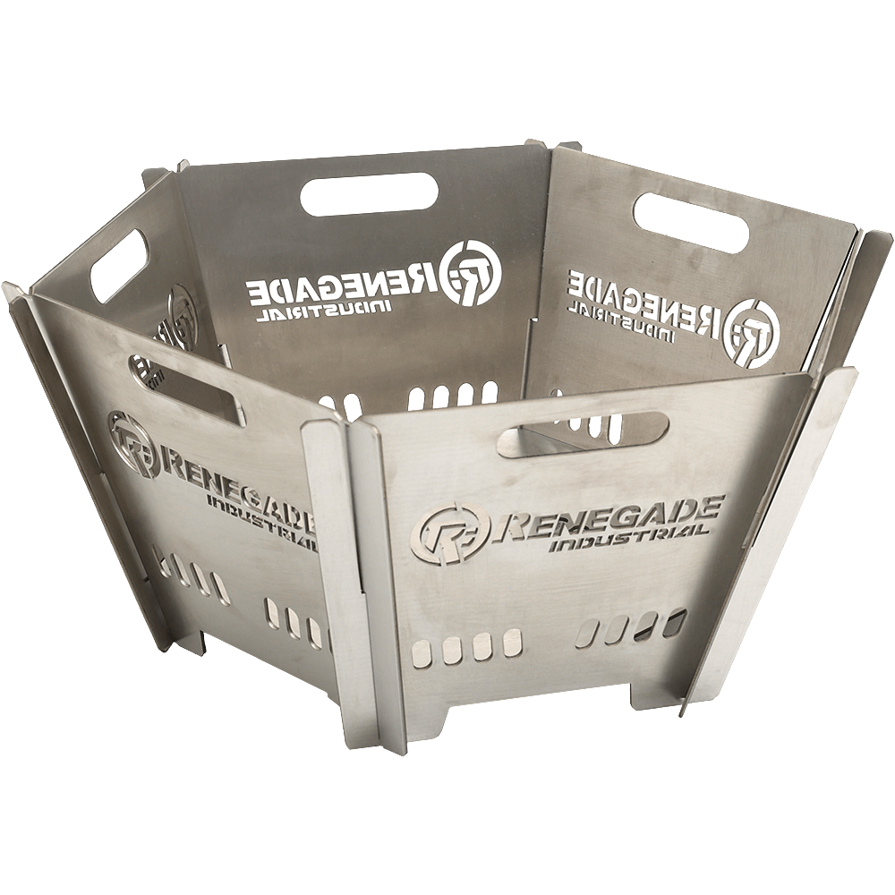 Renegade Industrial Stainless Steel Fire Pit - RISSFPIT | TradeTools