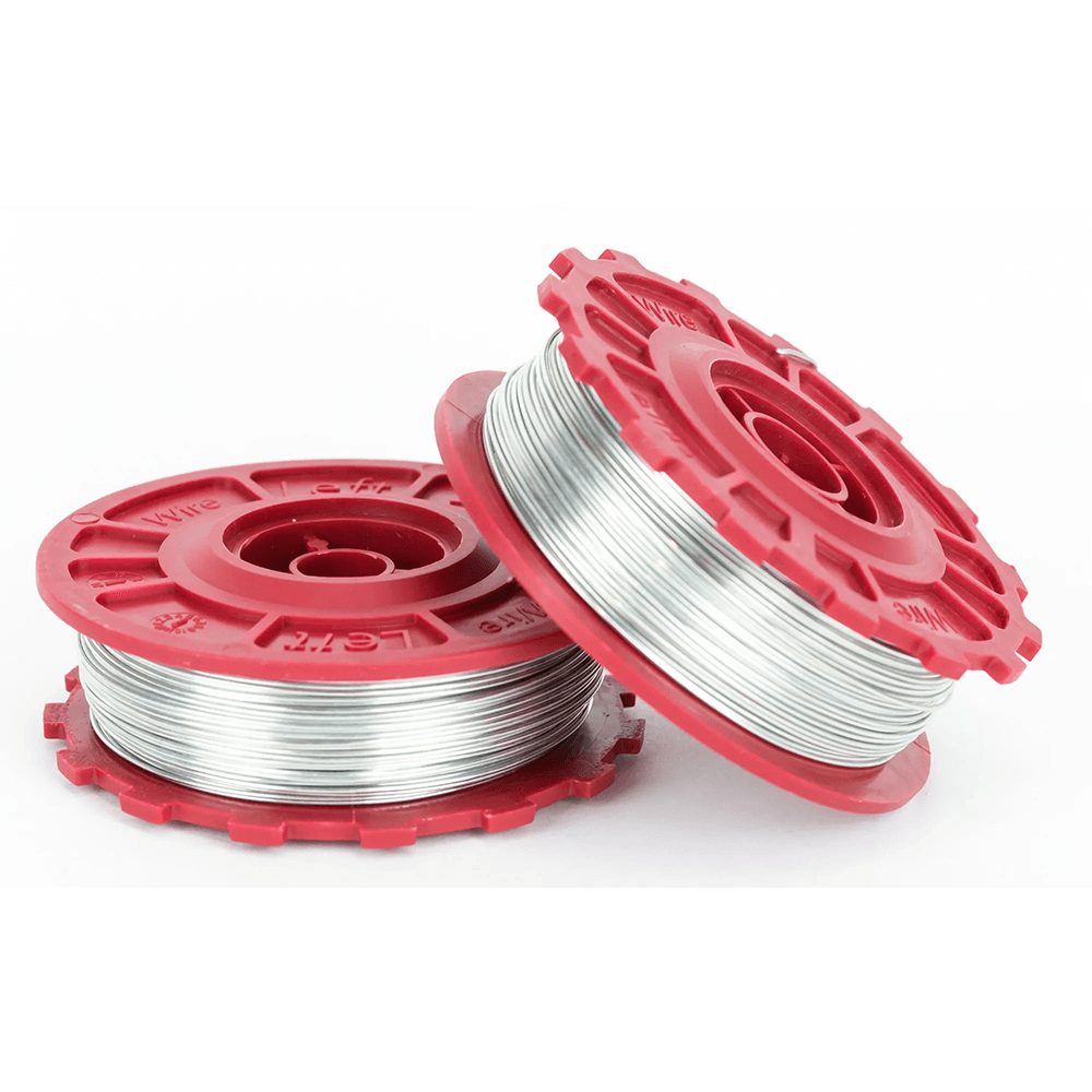Rapidtool 0.8mm Galvanised Steel Tie Wire Coils - 50 Pack - Suits RT ...