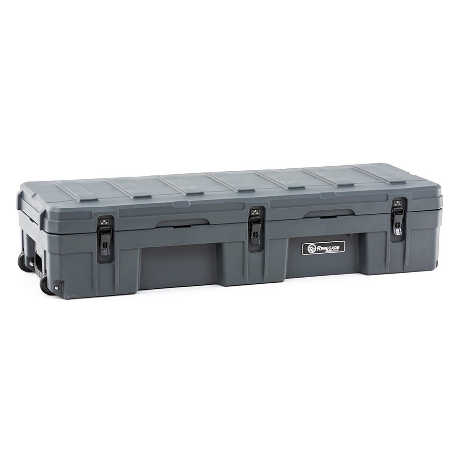 Renegade Industrial 128L Low Profile LLDPE Grey Tuff Box - TUFF1330V5 ...