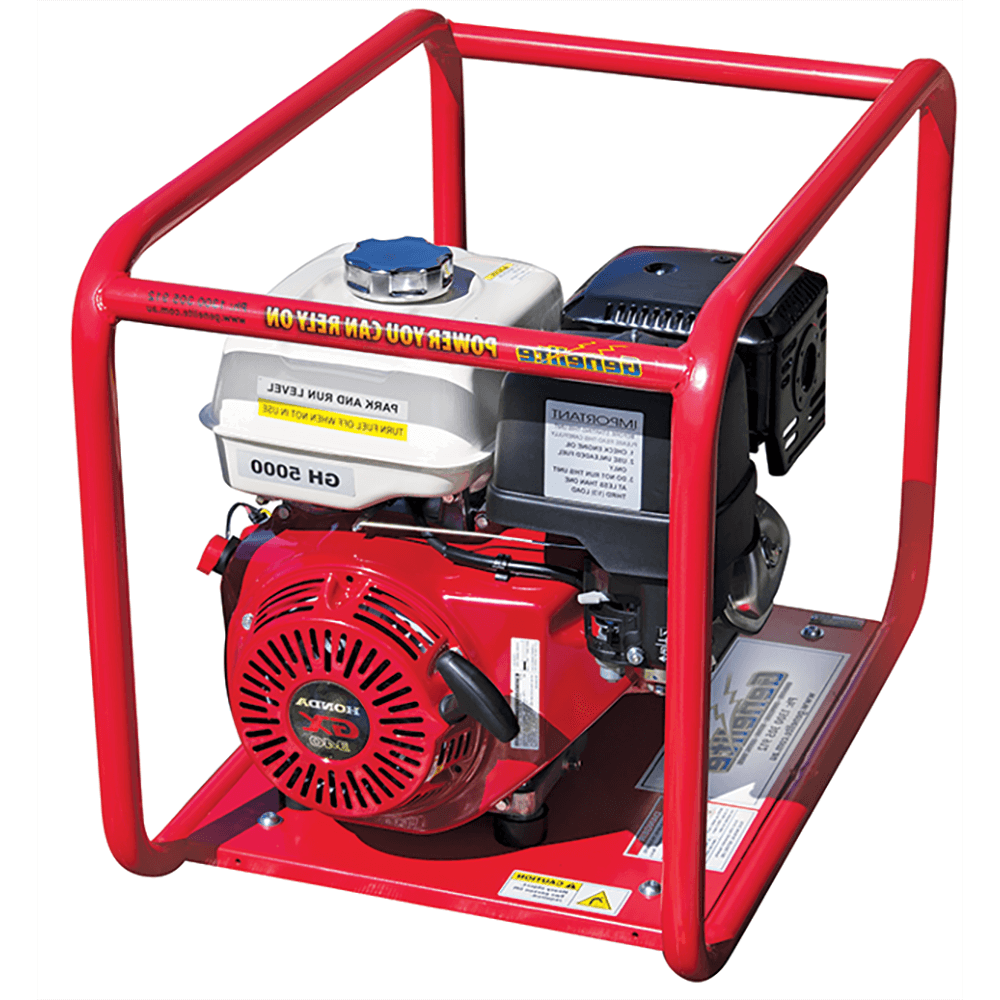 Genelite 5000W 6KVA Honda Generator - GH5000 | TradeTools