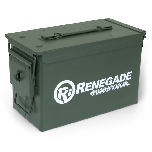 Renegade Industrial Steel Lockable Ammo Storage Box - RIAMMOB | TradeTools