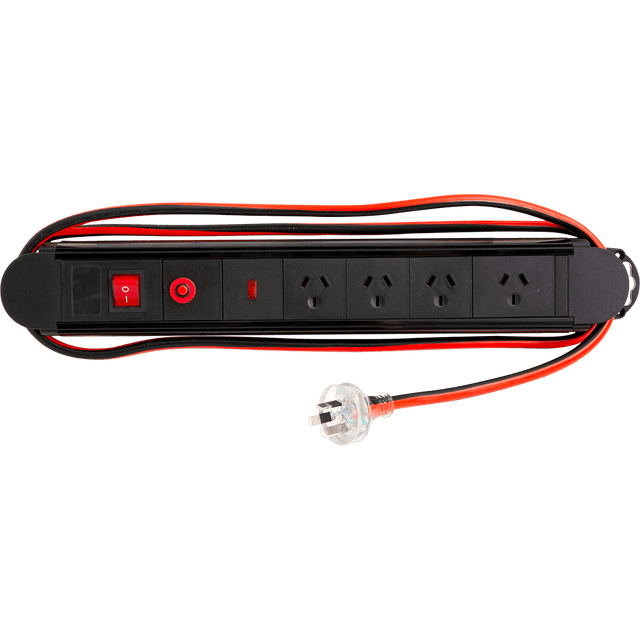 Renegade Industrial 4 Socket Power Board With Surge Protection - RI4PB ...