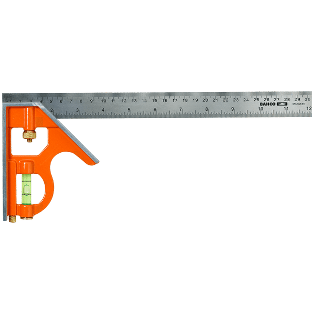 Bahco 300mm (12") Combination Square - B-CS300 | TradeTools