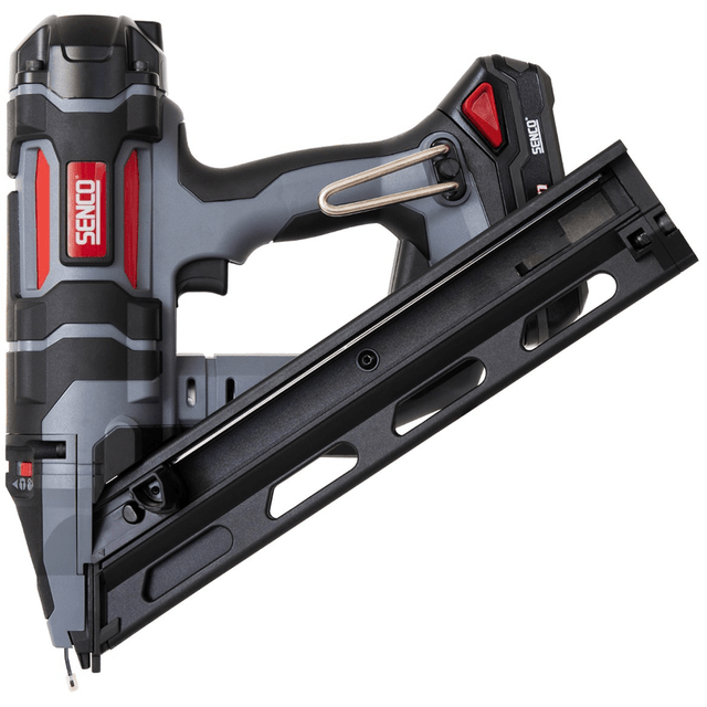 Senco 18V 2.0Ah Evolve Cordless 15G DA Angle Finishing Brad Nail Gun Kit - F15XP | TradeTools