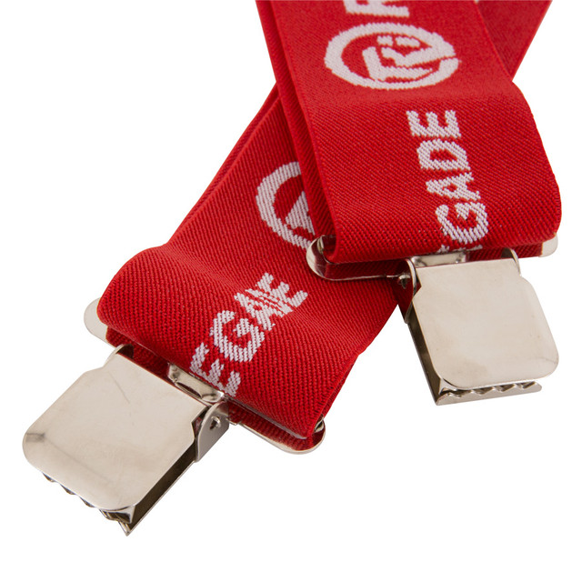 Renegade Industrial Red Tool Belt Braces With Clamps - RITBB | TradeTools