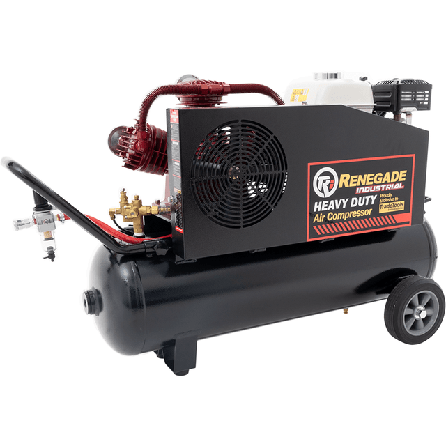 Renegade Industrial 6.5HP 440LPM 3 Cylinder Belt Drive Honda Powered ...