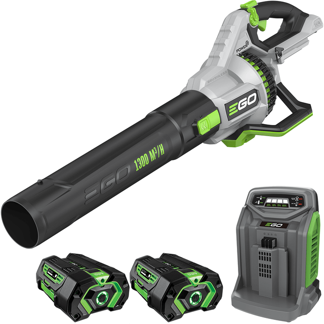 EGO 56V 5.0Ah 1300m3/h Brushless Cordless Blower Kit - LB7654E-2 ...