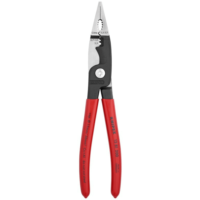 Knipex 200mm 6-in-1 Electrical Installation Pliers - 1381200 | TradeTools