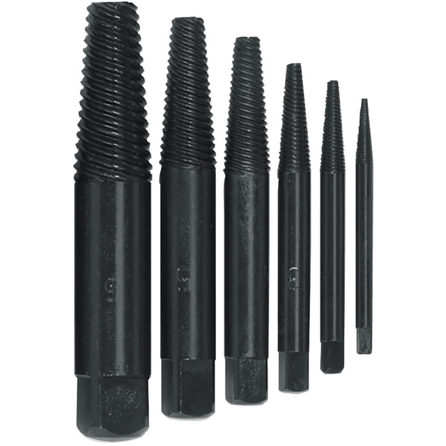 Rennsteig 6 Piece Easy Out Screw Extractor Set - 470911 | TradeTools