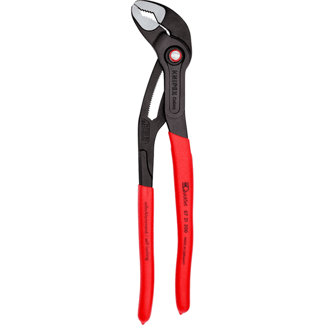 Knipex 300mm Cobra QuickSet Water Pump Pliers - 8721300 | TradeTools