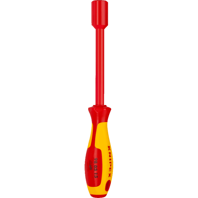Knipex 1000V Insulated 13mm x 237mm Nut Driver With Screwdriver Handle ...