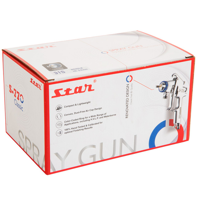 Star S770 2.0mm Suction Fed Spray Gun - S770-31S | TradeTools