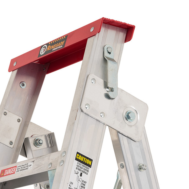 Renegade Industrial 8'/14' (2.4M-4.2M) 150Kg Rated Aluminium Fold Out ...