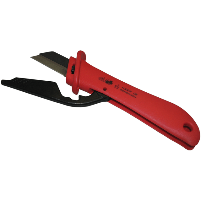 Wattmaster 180mm 1000V Insulated Safety Blade Cable Knife - WAT070109 ...