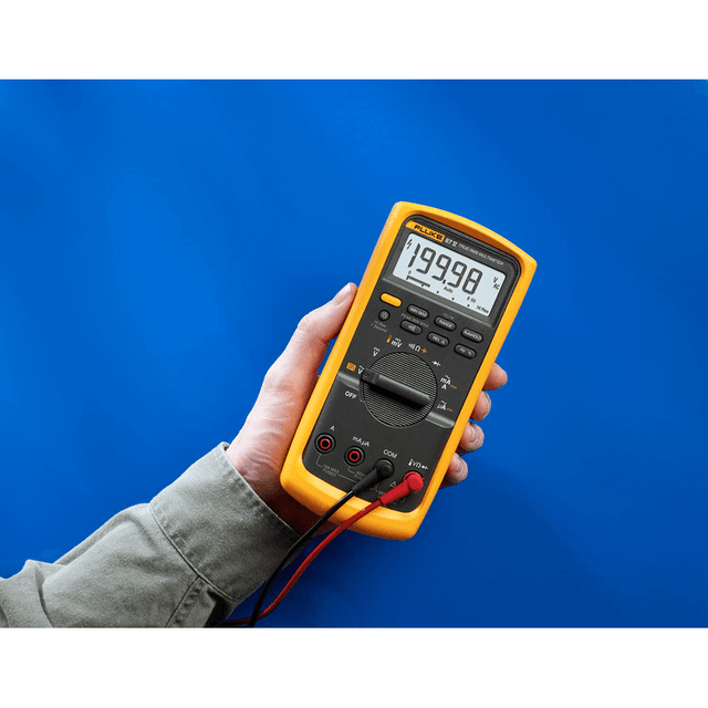 Fluke 87V True-RMS CAT III 1000V Industrial Multimeter With Temperature ...