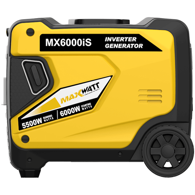 Maxwatt 6kVA 6000W Pure Sine Wave Digital Inverter Generator - MX6000IS ...