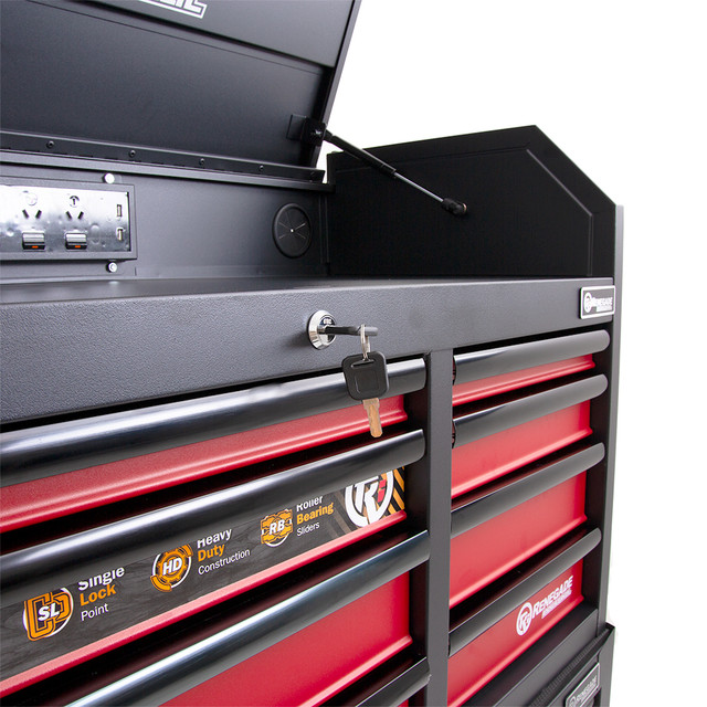 Renegade Industrial 8 Drawer Tool Chest & 6 Drawer Tool Cabinet Tool ...