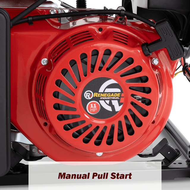 Renegade Industrial 5500W 11HP Portable Petrol Generator - RI6800G ...