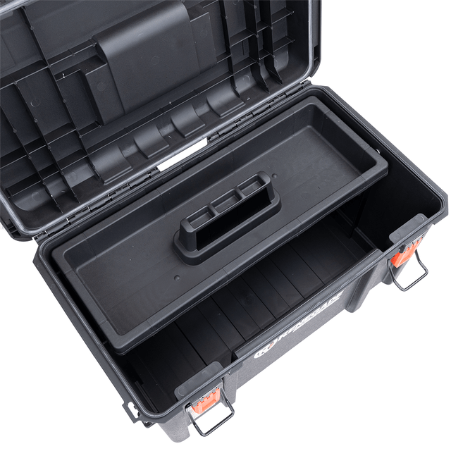 Renegade Industrial Large Stacker Stackable Storage Tool Box Risstbls