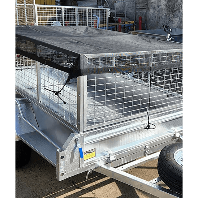 Spider Smart Tarp Mesh Large Box Trailer Cargo Net - 2.8m x 1.9m (9.2 ...