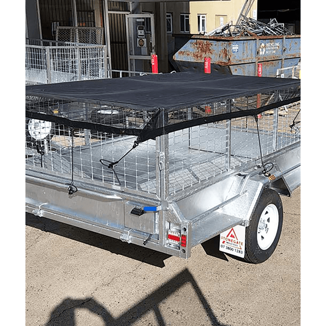 Spider Smart Tarp Mesh Large Box Trailer Cargo Net - 2.8m x 1.9m (9.2 ...