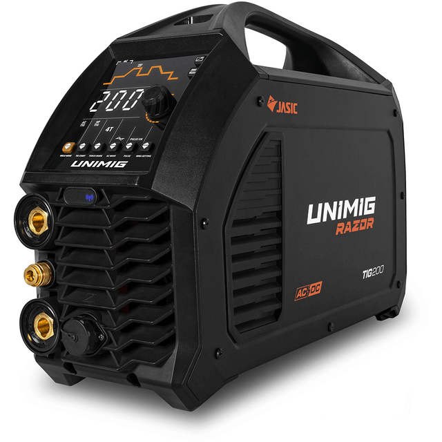 UNIMIG Razor 200 Amp AC/DC TIG Welder - U12002K | TradeTools