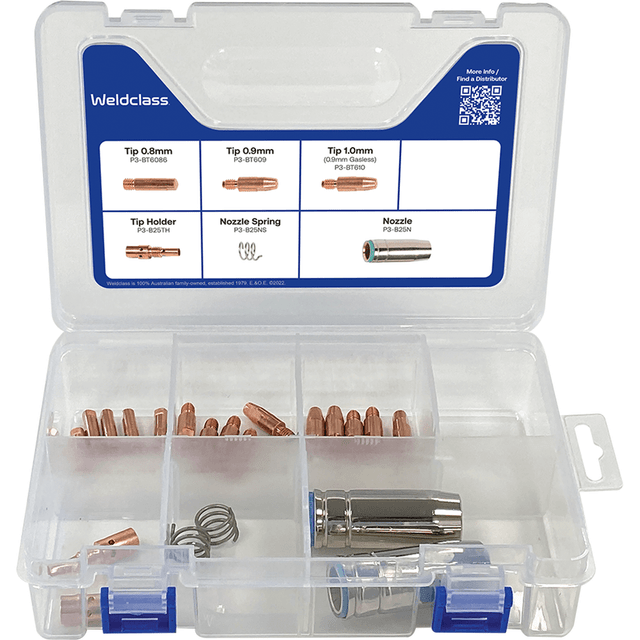 Weldclass MB25 Binzel Style MIG Consumable Kit - WC-01645 | TradeTools