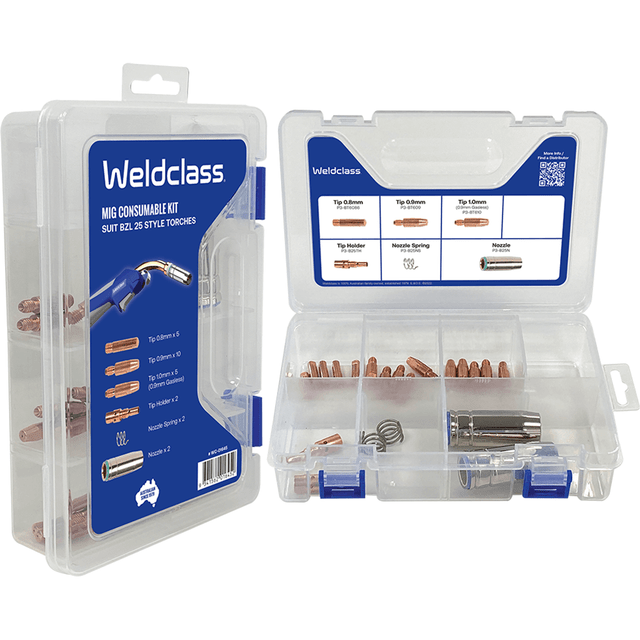 Weldclass MB25 Binzel Style MIG Consumable Kit - WC-01645 | TradeTools