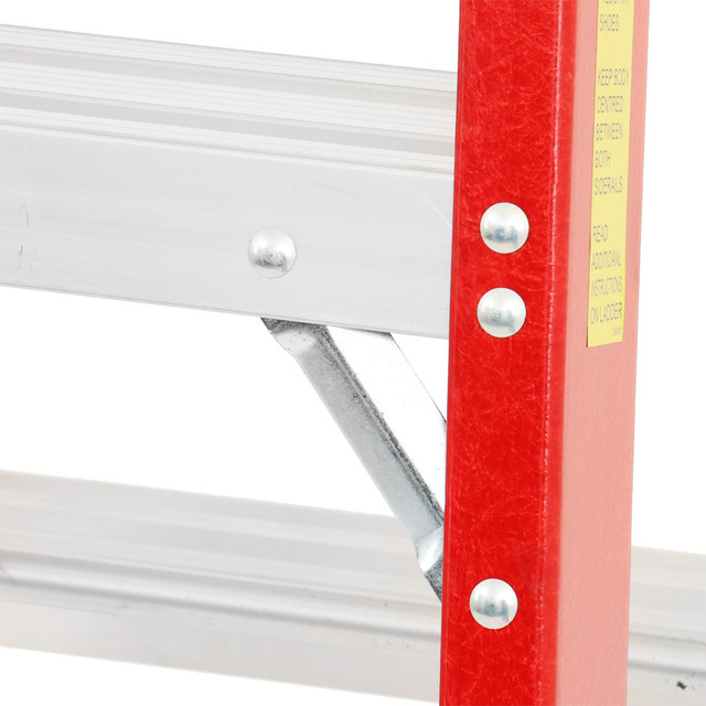 Renegade Industrial 4' 1.2M 150Kg Rated Double Sided Fibreglass Step ...