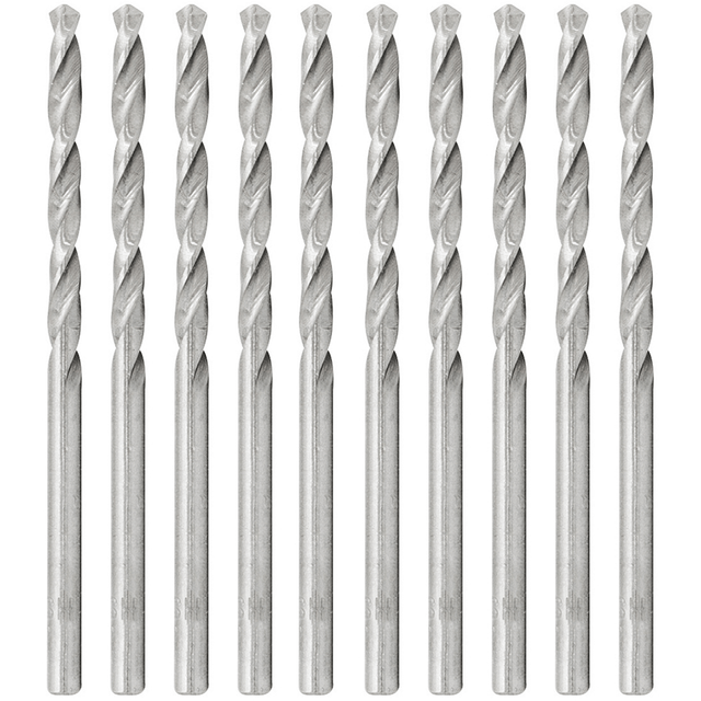 Makita 1/8"X 2-3/4" HSS G-Series Metal Drill Bits - 10 Pack - D-21989 ...