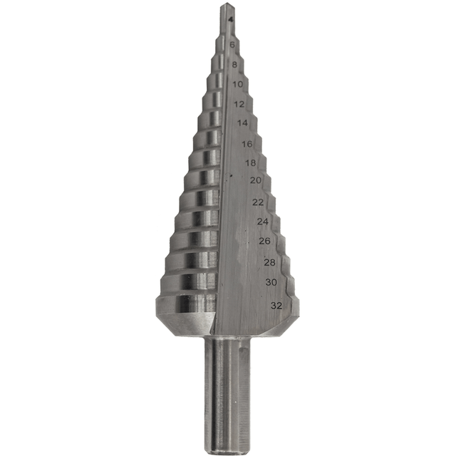 Makita 4-32mm 10mm Shank HSS Step Drill Bit - D-40107 | TradeTools