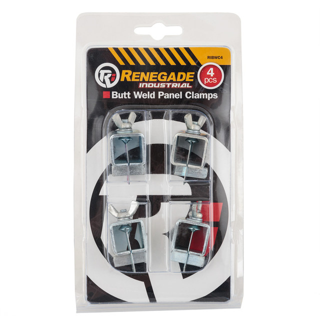 Renegade Industrial 4 Piece Mini Butt Weld Panel Clamps Set - RIBWC4 ...