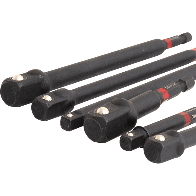 Renegade Industrial 6 Piece 1/4" Hex Drive Socket Adaptors Set ...