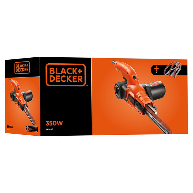 Black and Decker Powerfile Belt Sander - KA900E-XE | TradeTools