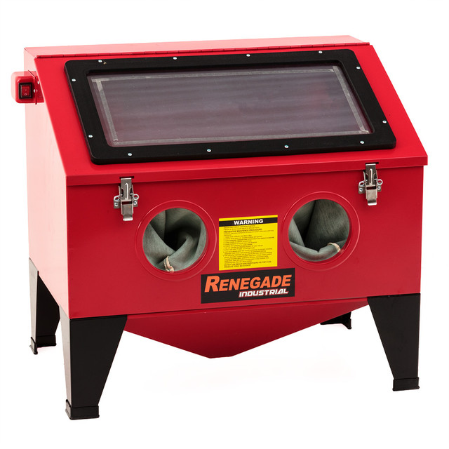 Renegade Industrial Bench Top Sand Blasting Cabinet - RISBC190 | TradeTools