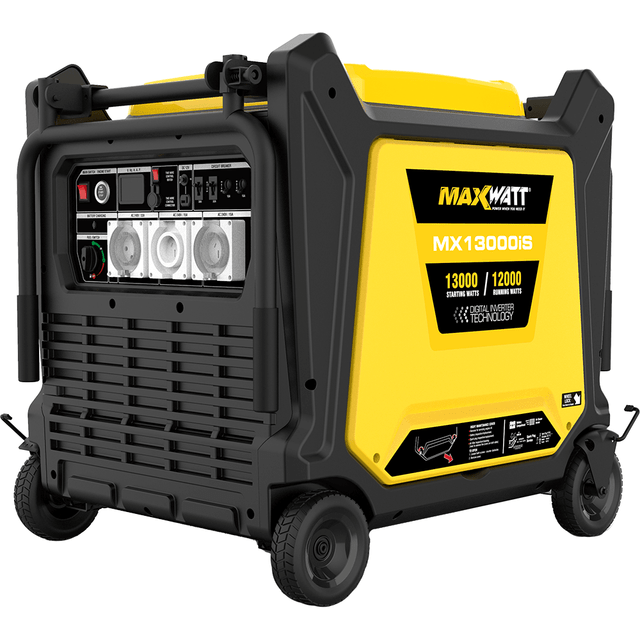 Maxwatt 13kVA 13000W Pure Sine Wave 2-Wire Auto Start Digital Inverter ...